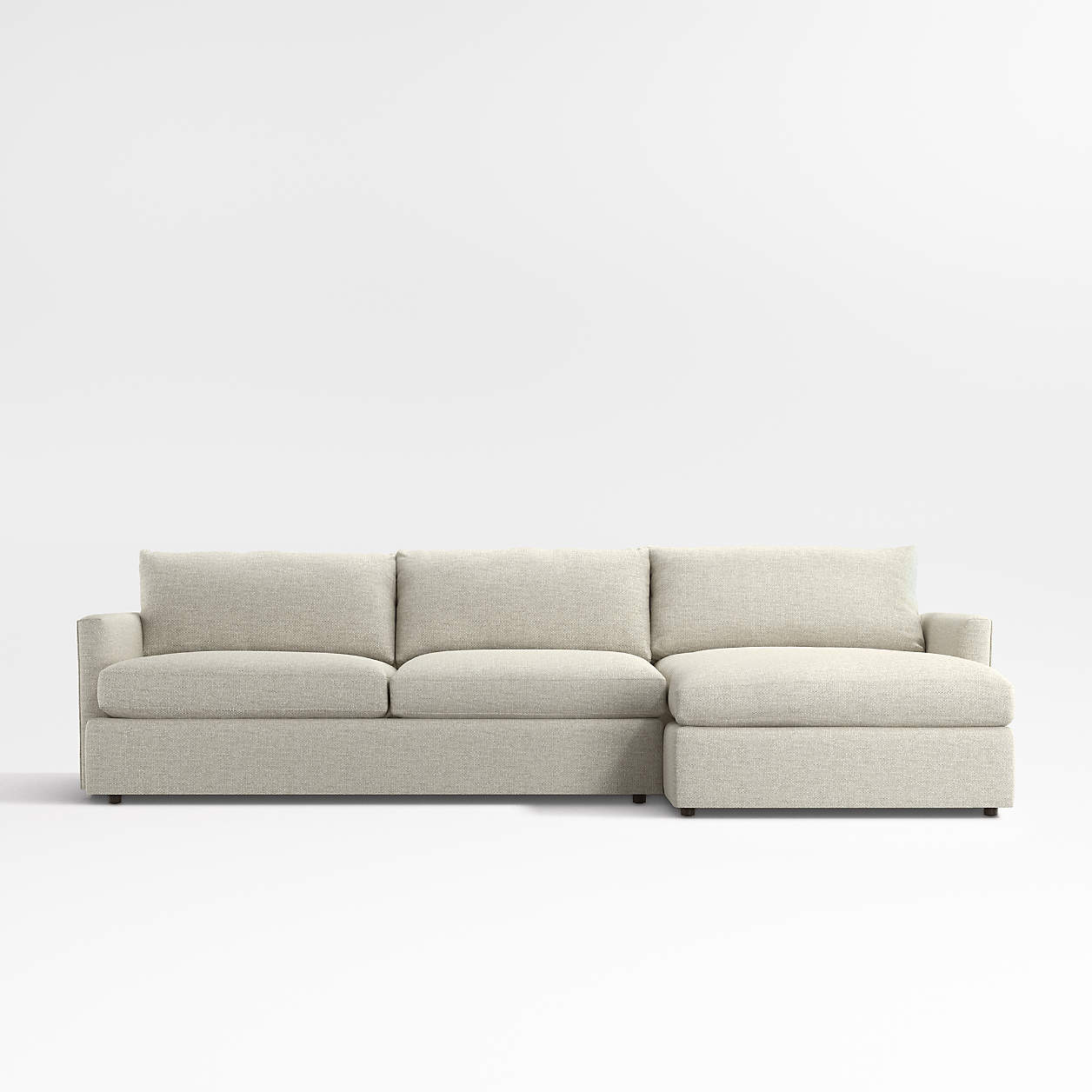Lounge Deep Sectional Sofa + Reviews | Crate & Barrel