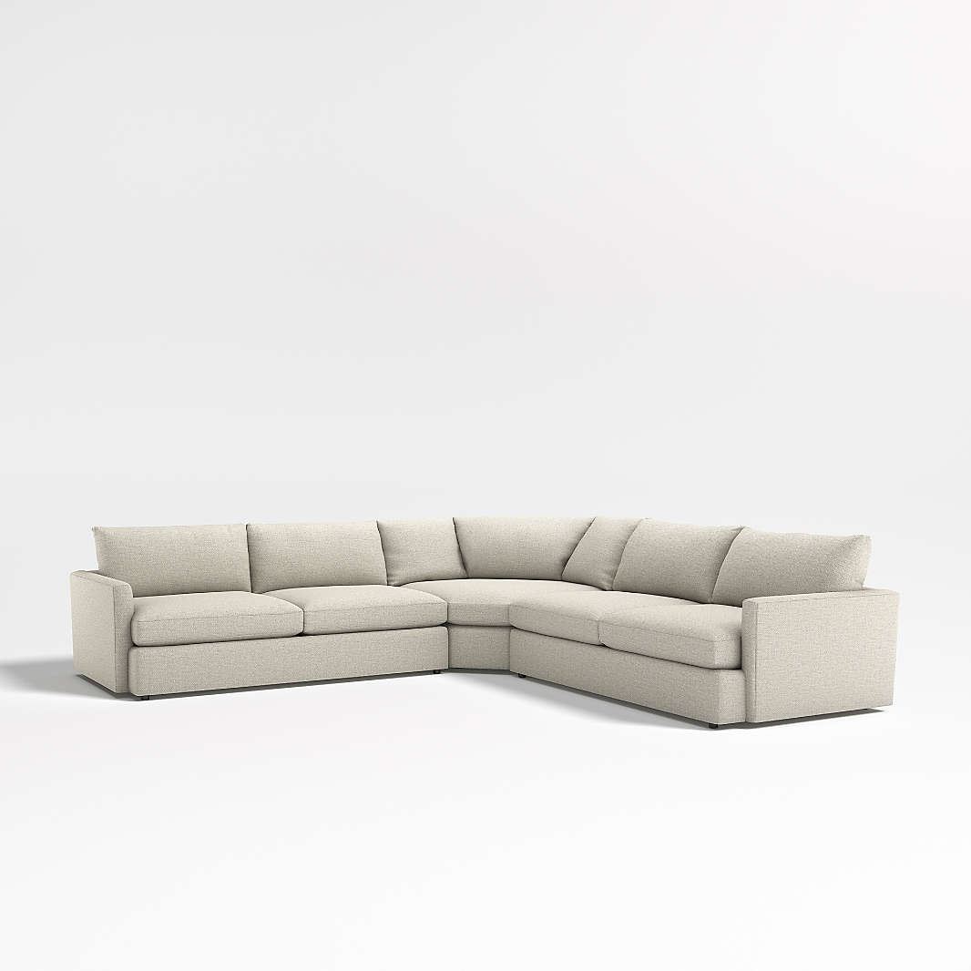 3 Piece Sectionals | Crate & Barrel