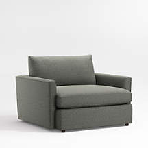 Lounge Deep Chair and a Half + Reviews | Crate & Barrel