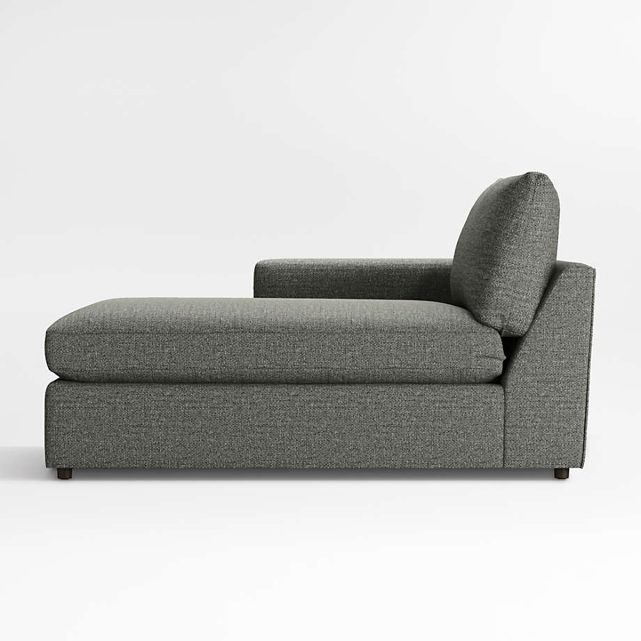 Lounge Deep Left Arm Chaise Lounge + Reviews | Crate & Barrel Canada