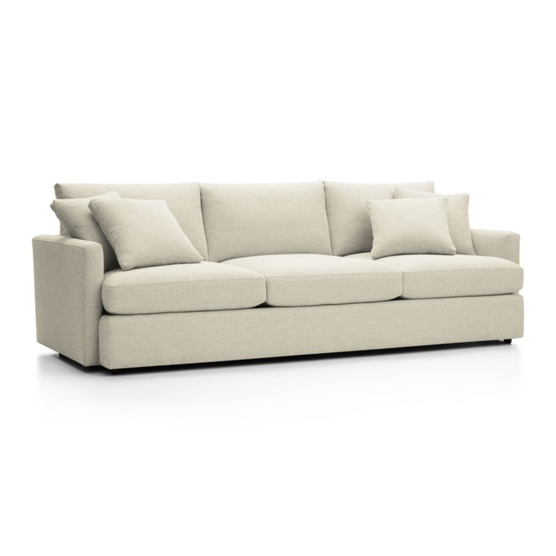 Lounge Deep 3-Seat Grande Sofa 105" + Reviews | Crate & Barrel