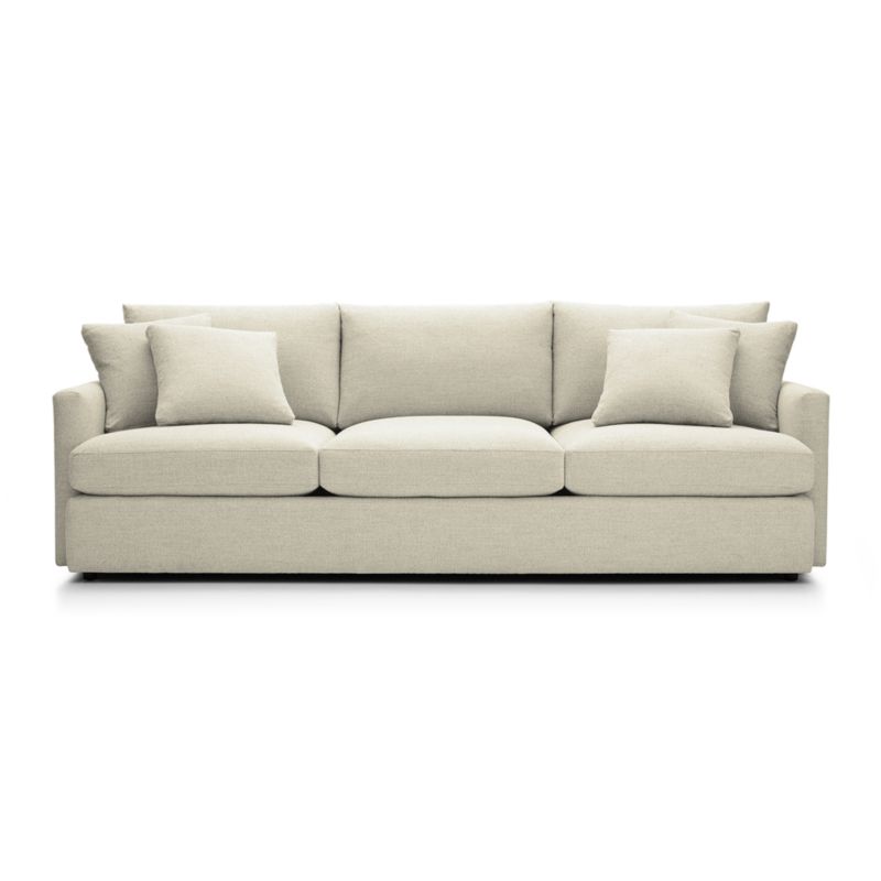 Lounge Deep 3-Seat Grande Sofa 105" + Reviews | Crate & Barrel