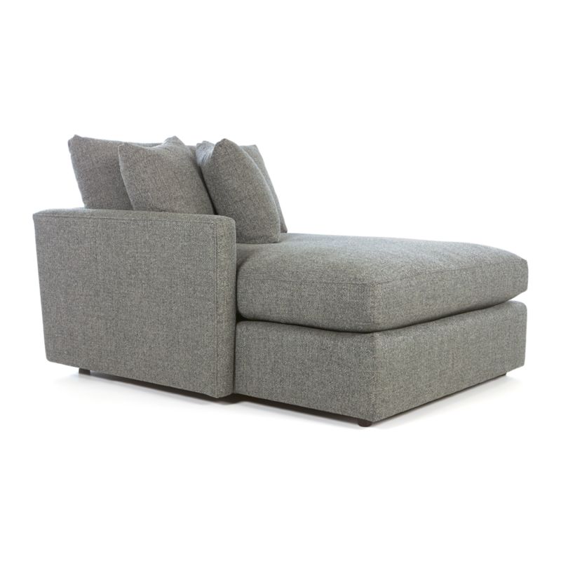 Lounge Deep Left Arm Chaise Lounge + Reviews | Crate & Barrel