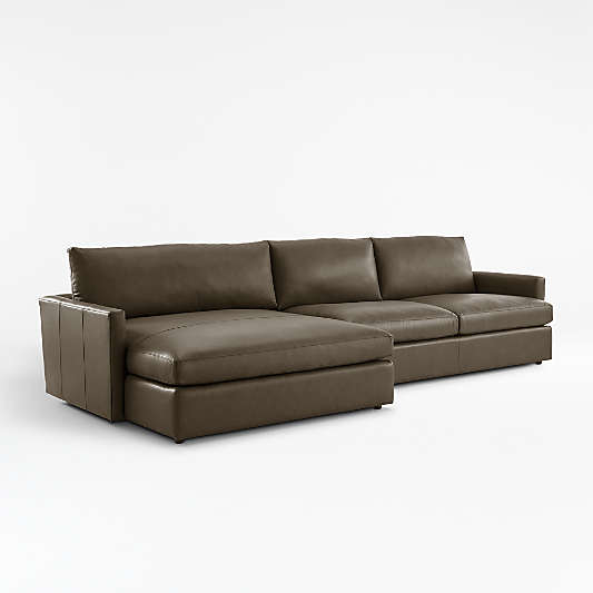Double Chaise Sectionals & 2 Chaise Sofas | Crate & Barrel