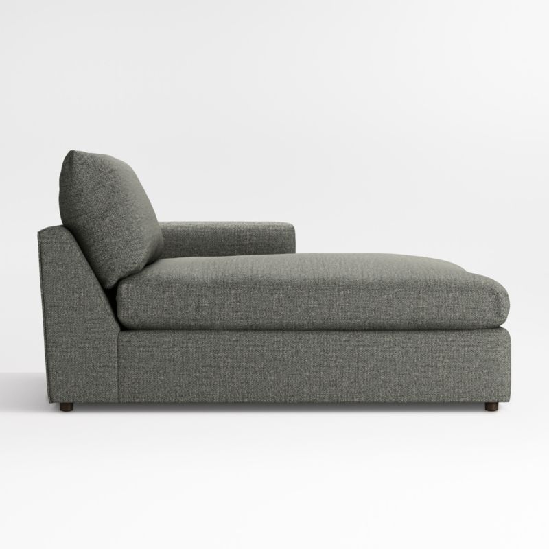 Lounge Right-Arm Extra Wide Chaise Lounge + Reviews | Crate & Barrel