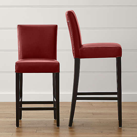 Red Bar Stools | Crate & Barrel