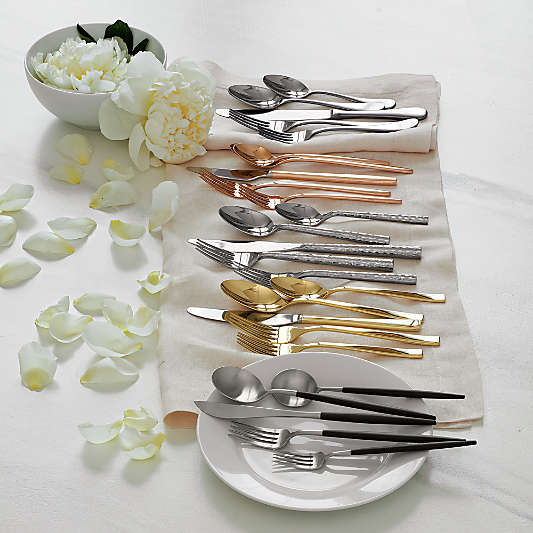 Modern Flatware Sets: Silverware & Place Settings | Crate & Barrel