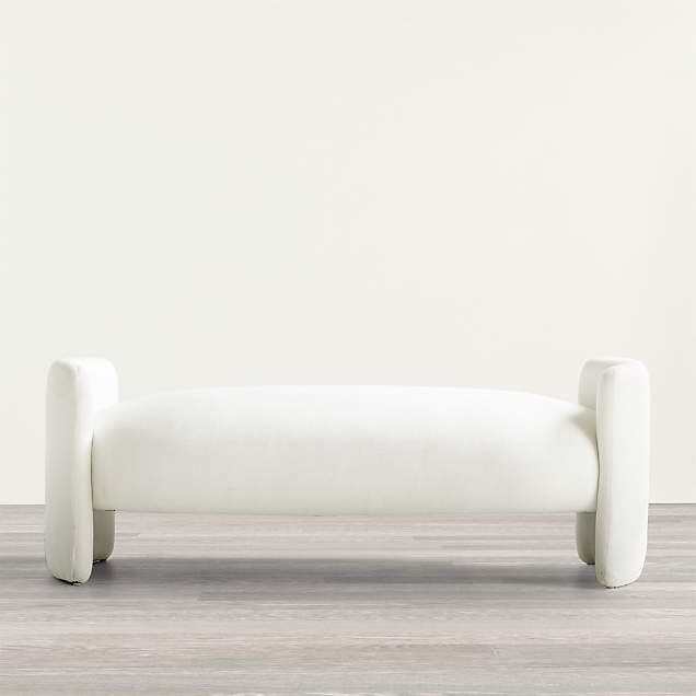 Anaise Cane Storage Bench + Reviews | Crate & Barrel Canada