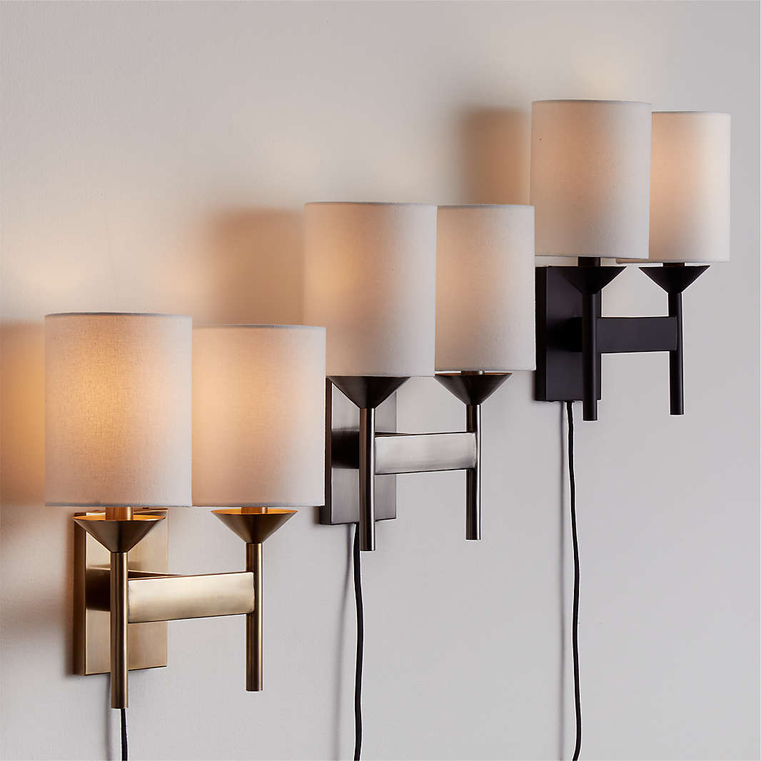 Steel Sconces | Crate & Barrel