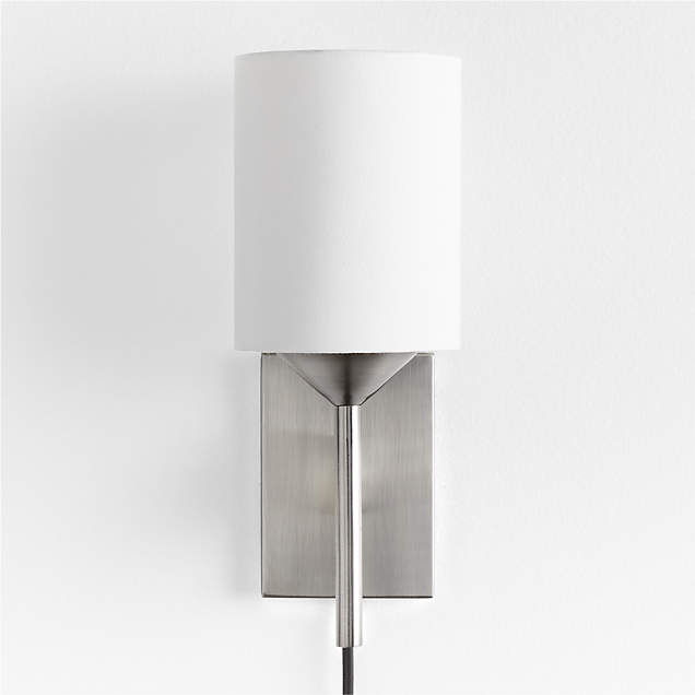Coquina Single-Light Sconce + Reviews | Crate & Barrel
