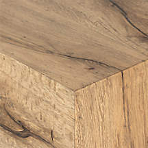 Mackinley 78.75" Rectangular Natural Oak Wood Console Table + Reviews ...