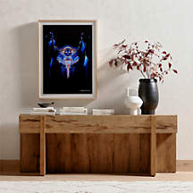Mackinley 78.75" Rectangular Natural Oak Wood Console Table + Reviews ...