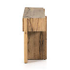 Mackinley 78.75" Rectangular Natural Oak Wood Console Table + Reviews ...
