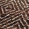 Madrid Wool and Viscose Hand-Knotted Espresso Brown Area Rug 6'x9 ...