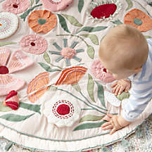 Floral Garden Baby Activity Playmat Tummy Time Toy + Reviews | Crate & Kids