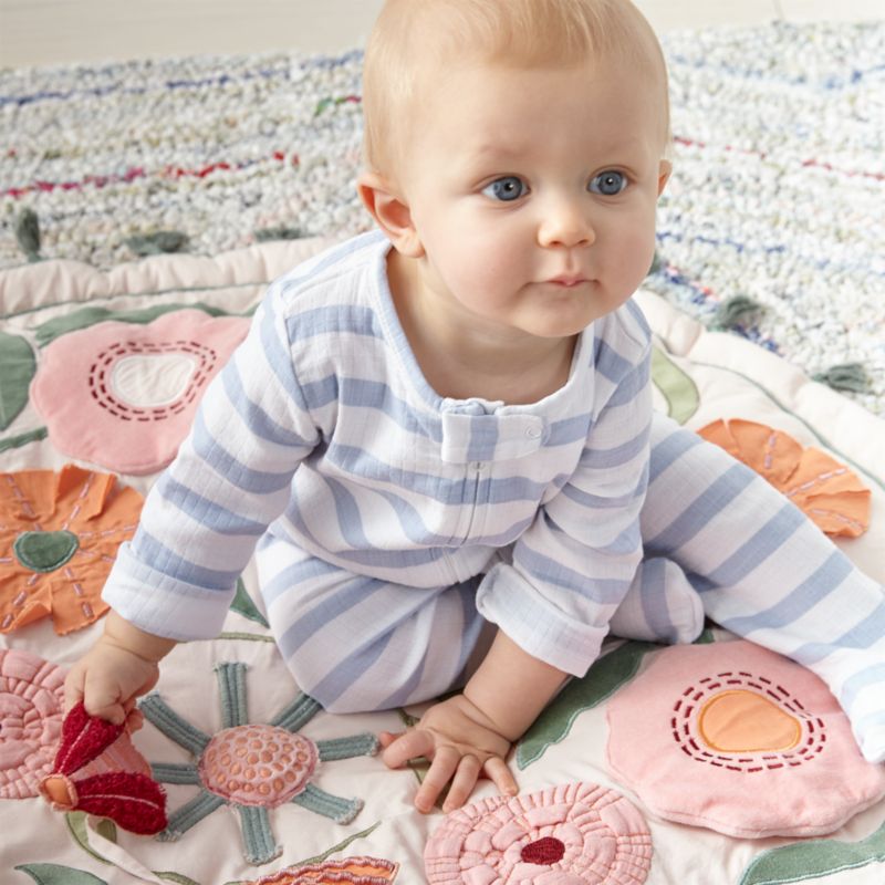 Floral Garden Baby Activity Playmat Tummy Time Toy + Reviews | Crate & Kids
