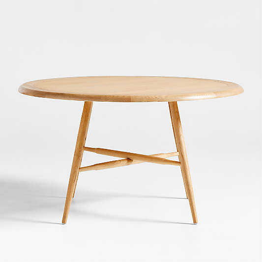 Round Dining Room Tables & Circular Kitchen Tables | Crate & Barrel
