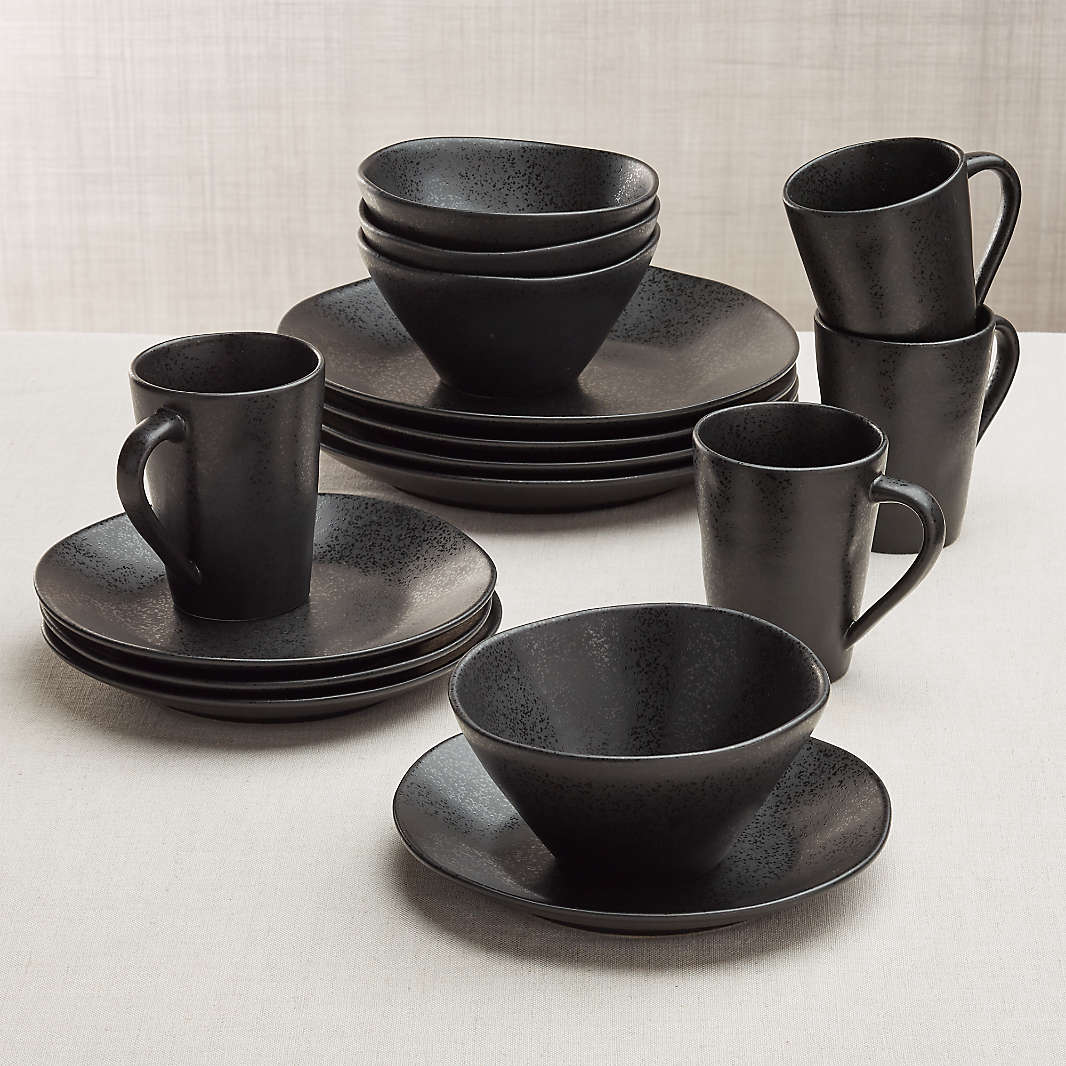 Black Dinnerware | Crate & Barrel