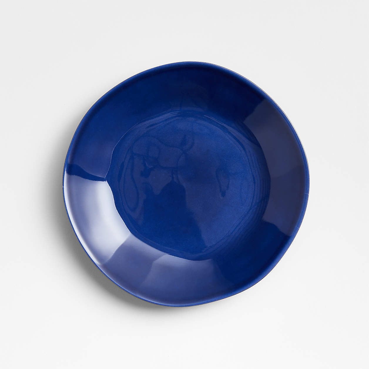 Marin Dark Blue Melamine Salad Plate + Reviews | Crate & Barrel