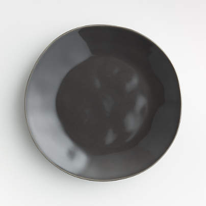 Paige Grey Dinner Plate + Reviews | Crate & Barrel
