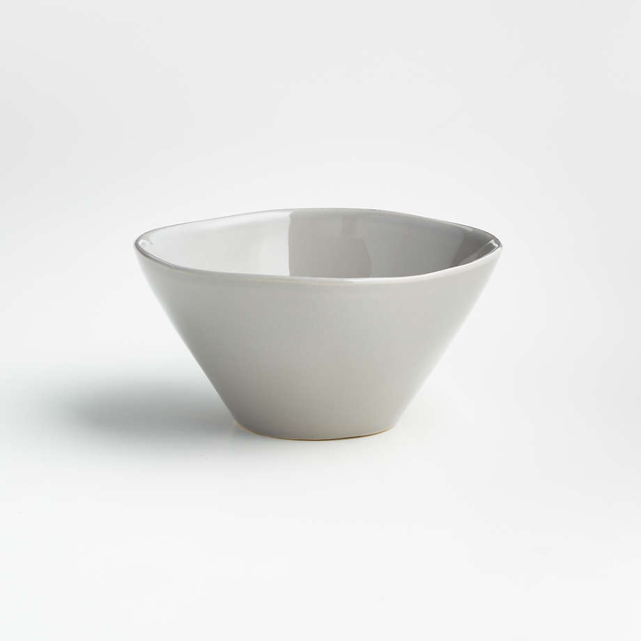 Marin Grey Cereal Bowl + Reviews | Crate & Barrel