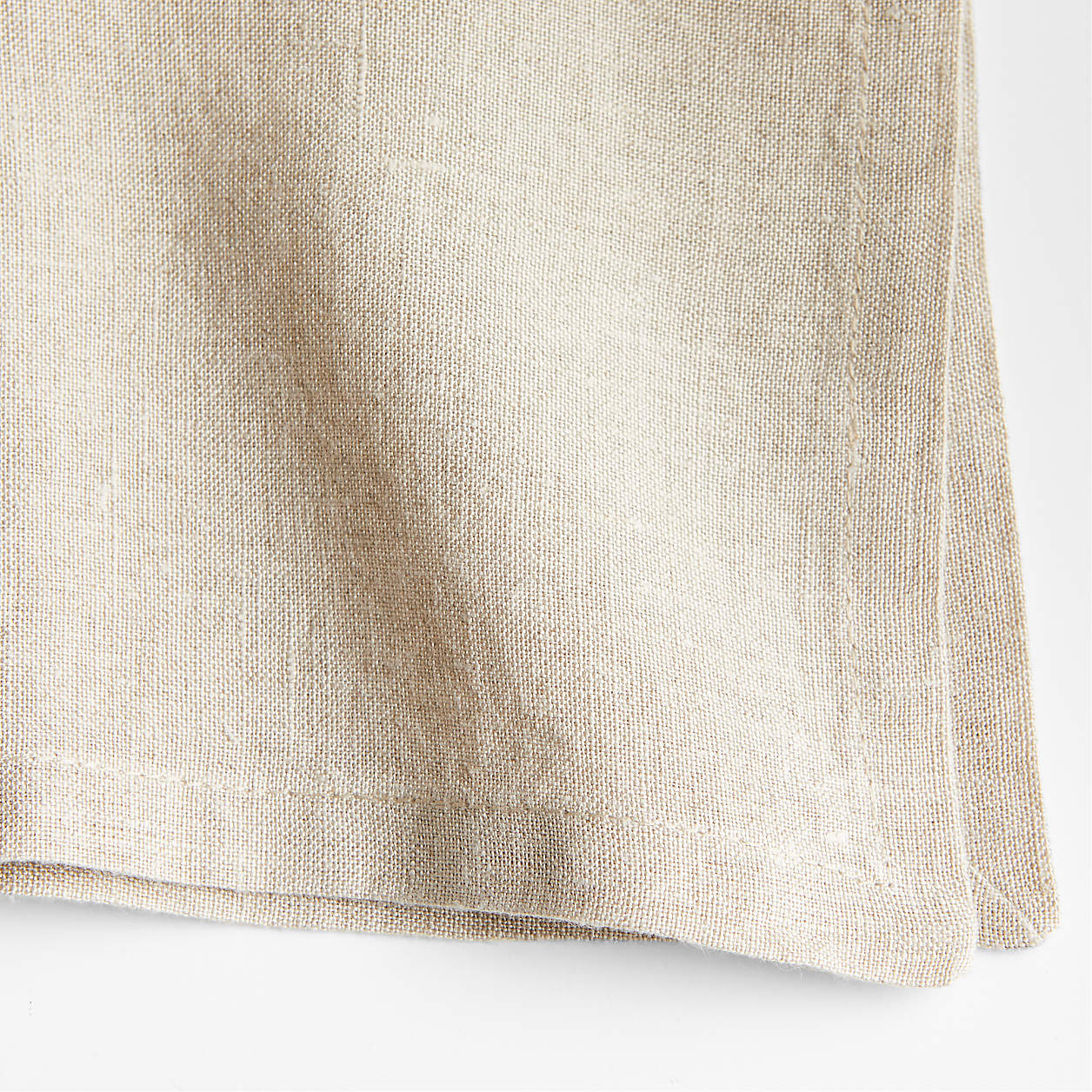 Marin Warm Natural Oversized European Flax -Certified Linen Tablecloth ...