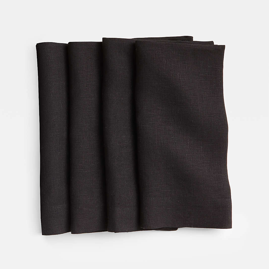 Black Napkins | Crate & Barrel
