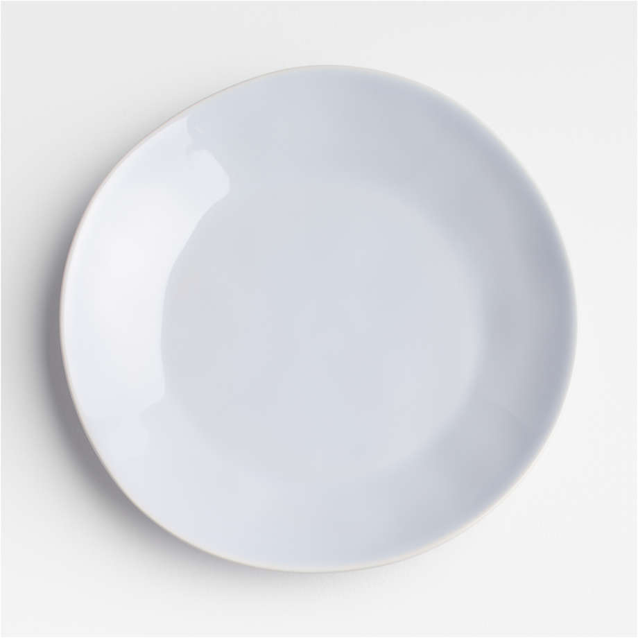 Marin Light Blue Stoneware Dinner Plate | Crate & Barrel