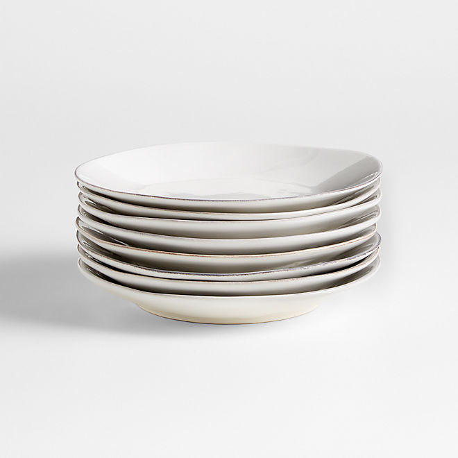 Round Dinner Plates & Rounded Dining Plate Sets | Crate & Barrel