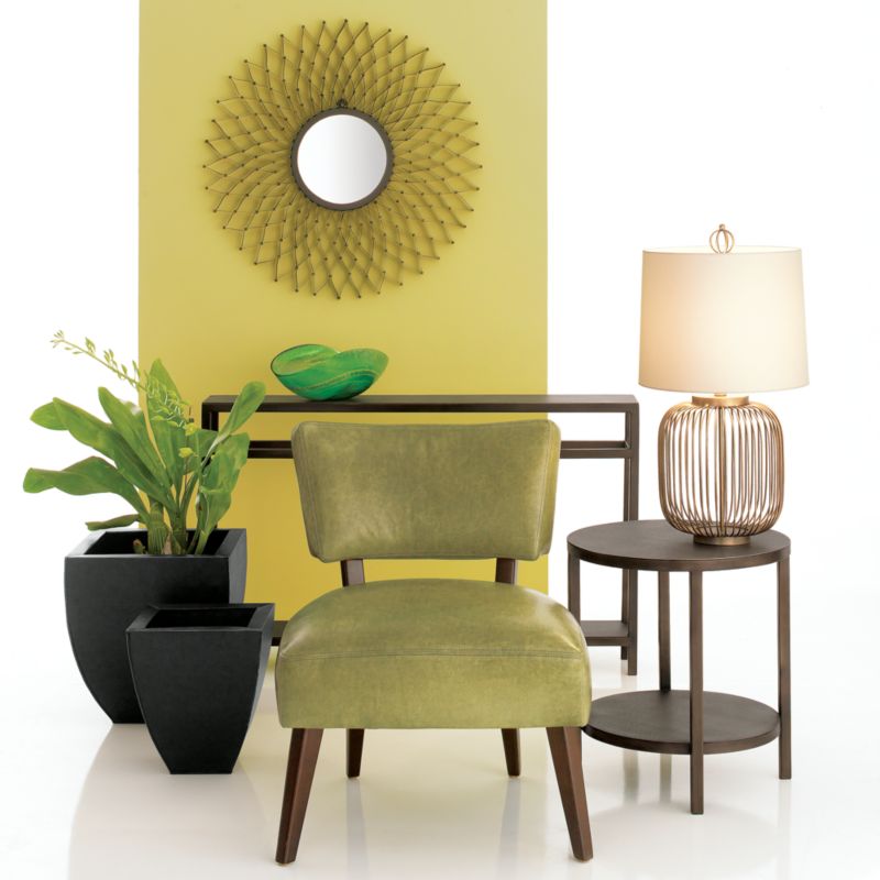 Echelon Narrow Console Table + Reviews | Crate & Barrel