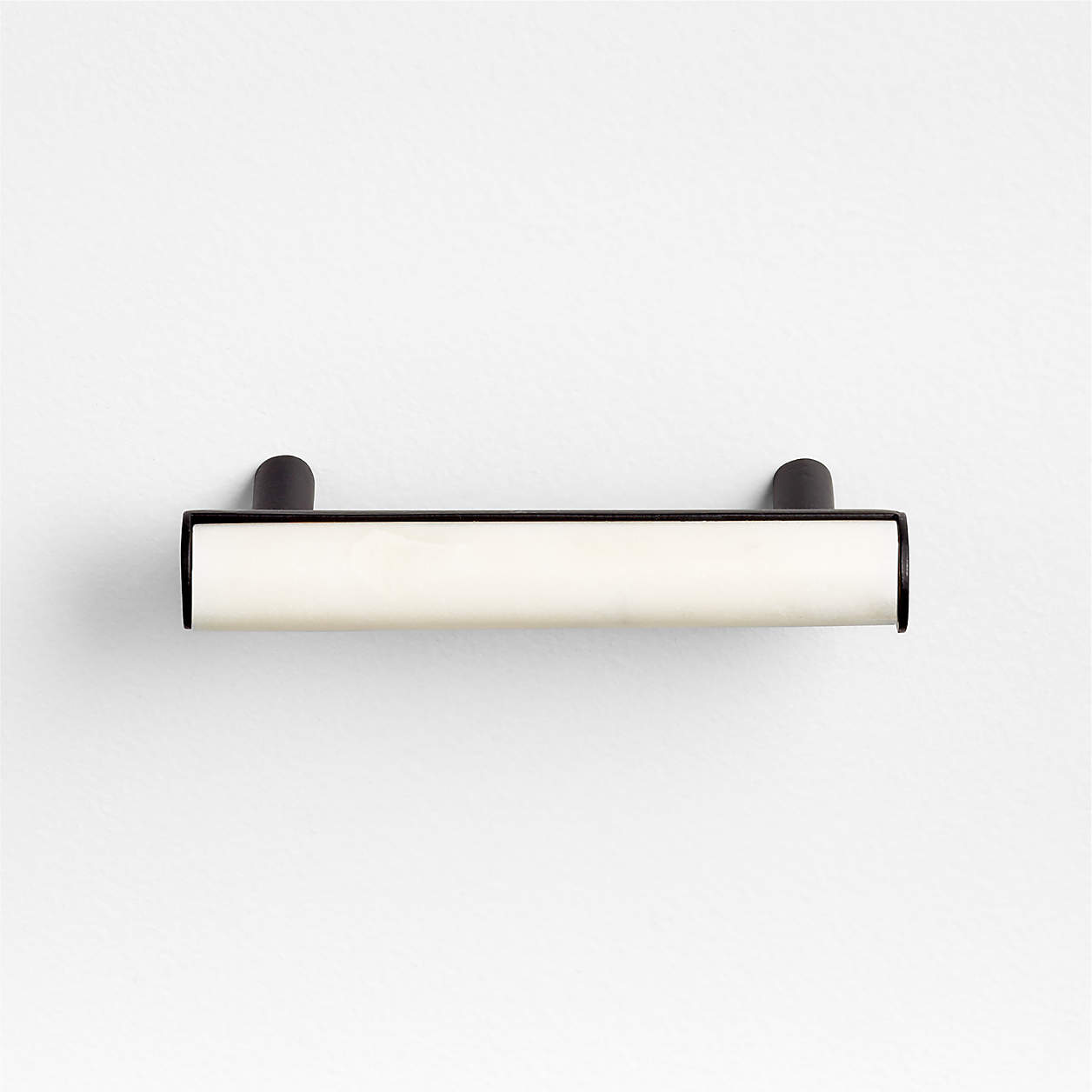 Mason Marble Hardware 3" Black Bar Pull + Reviews | Crate & Barrel
