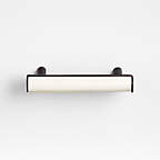 Mason Marble Hardware 3" Black Bar Pull + Reviews | Crate & Barrel