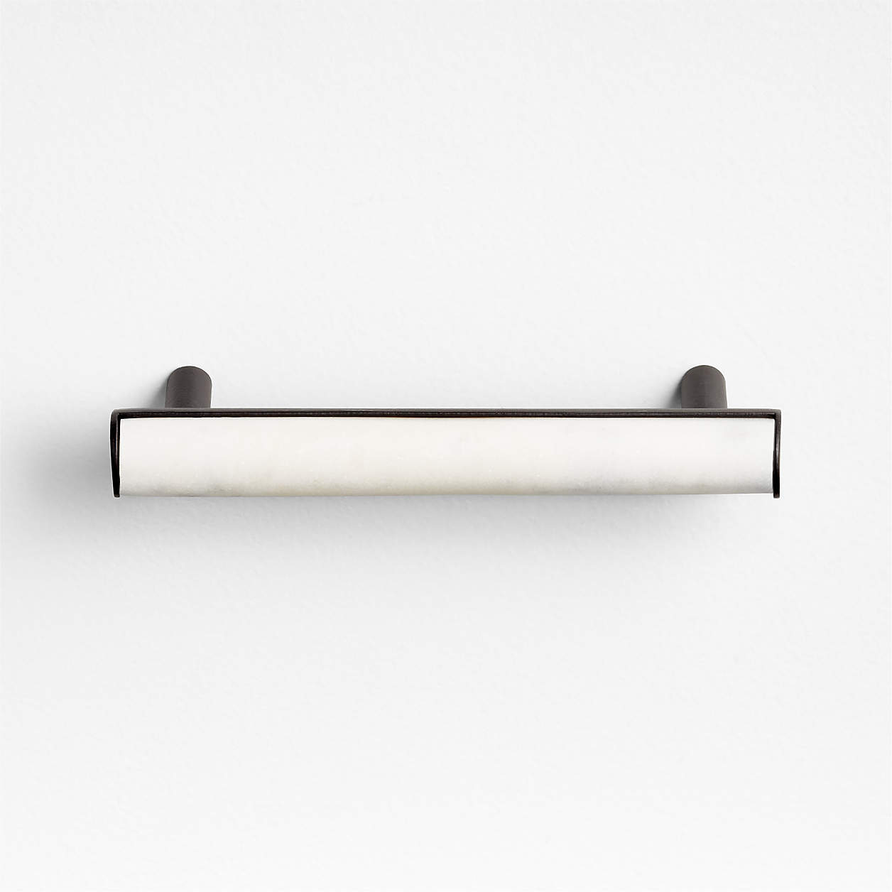 Mason Marble Hardware 4" Black Bar Pull + Reviews | Crate & Barrel