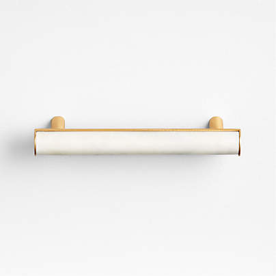 Mason Marble Brass Knob and Bar Pulls | Crate & Barrel Canada