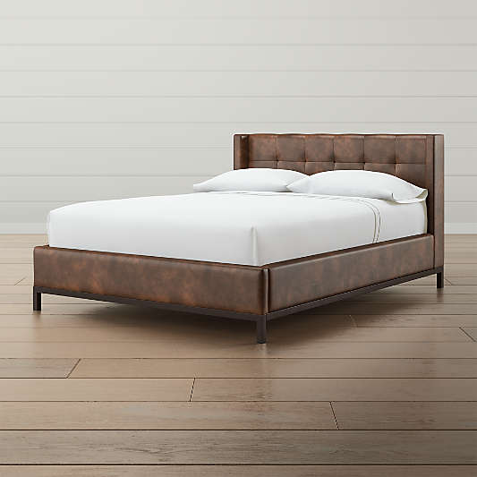 Leather Beds | Crate & Barrel