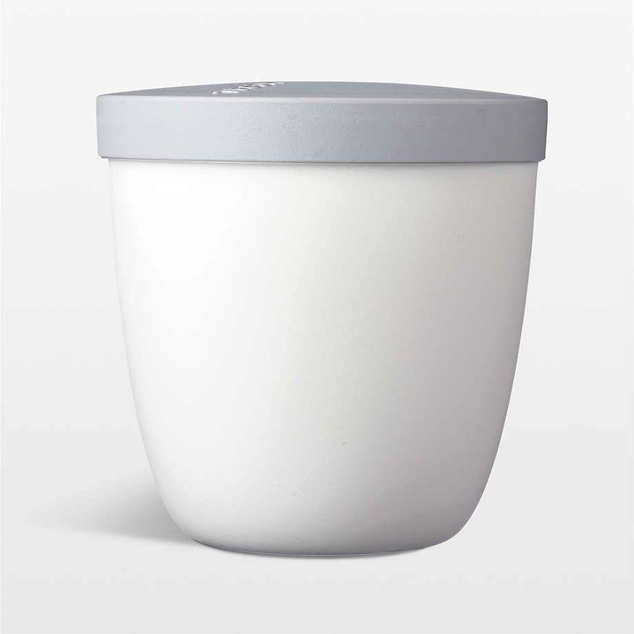Mepal White Snack Pot | Crate & Barrel