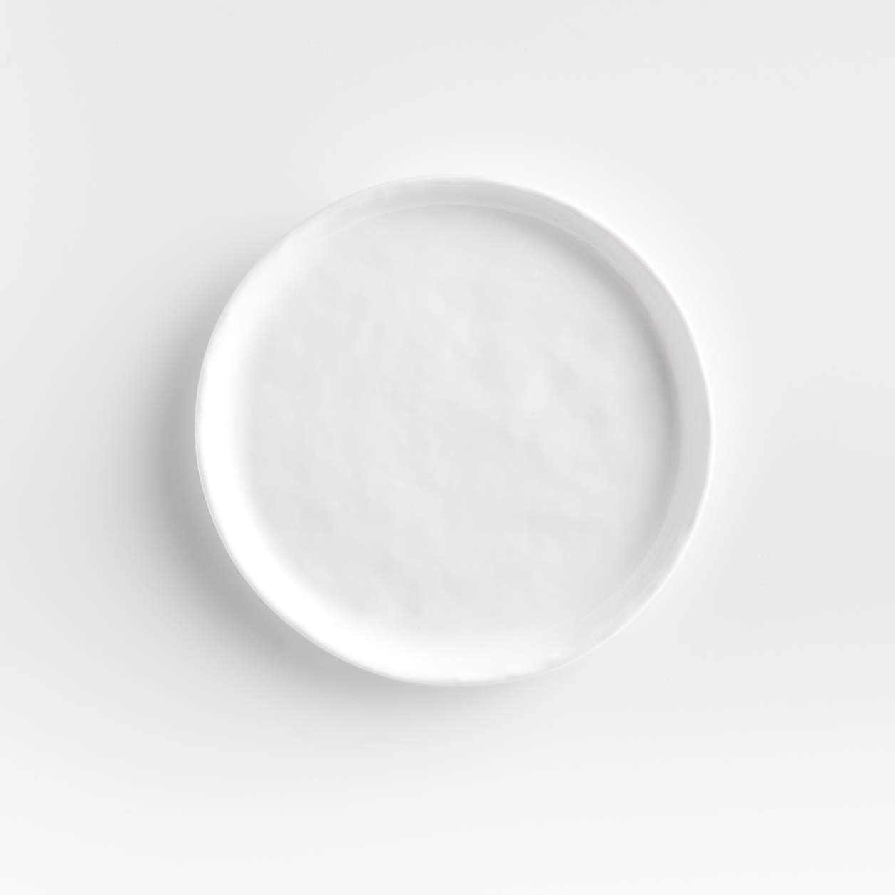Mercer White Round Ceramic Appetizer Plate + Reviews | Crate & Barrel ...