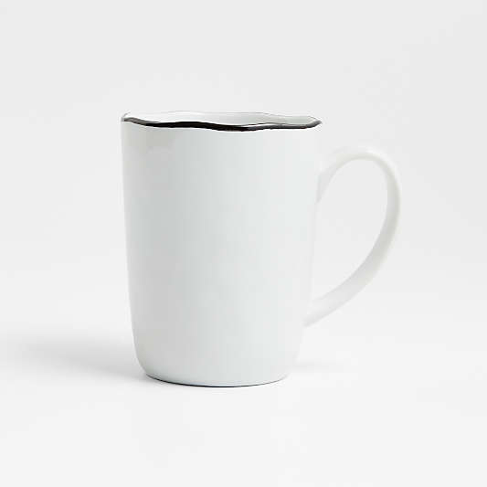 Porcelain Mugs: White Porcelain Coffee Cups | Crate & Barrel