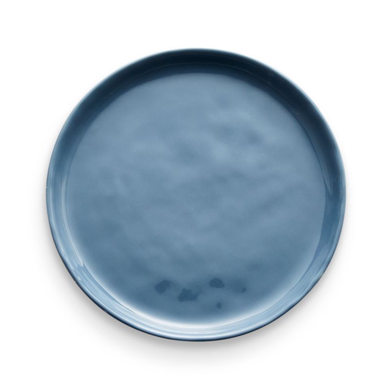 Mercer Denim Appetizer Plate | Crate & Barrel