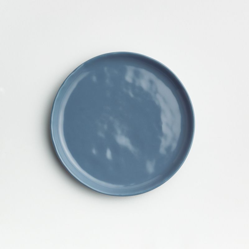 Mercer Denim Appetizer Plate | Crate & Barrel