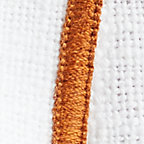 Merrow Stitch Yellow Stripe Napkin + Reviews | Crate & Barrel
