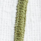 Merrow Stitch Navy Blue Stripe Napkins, Set of 8 + Reviews | Crate & Barrel