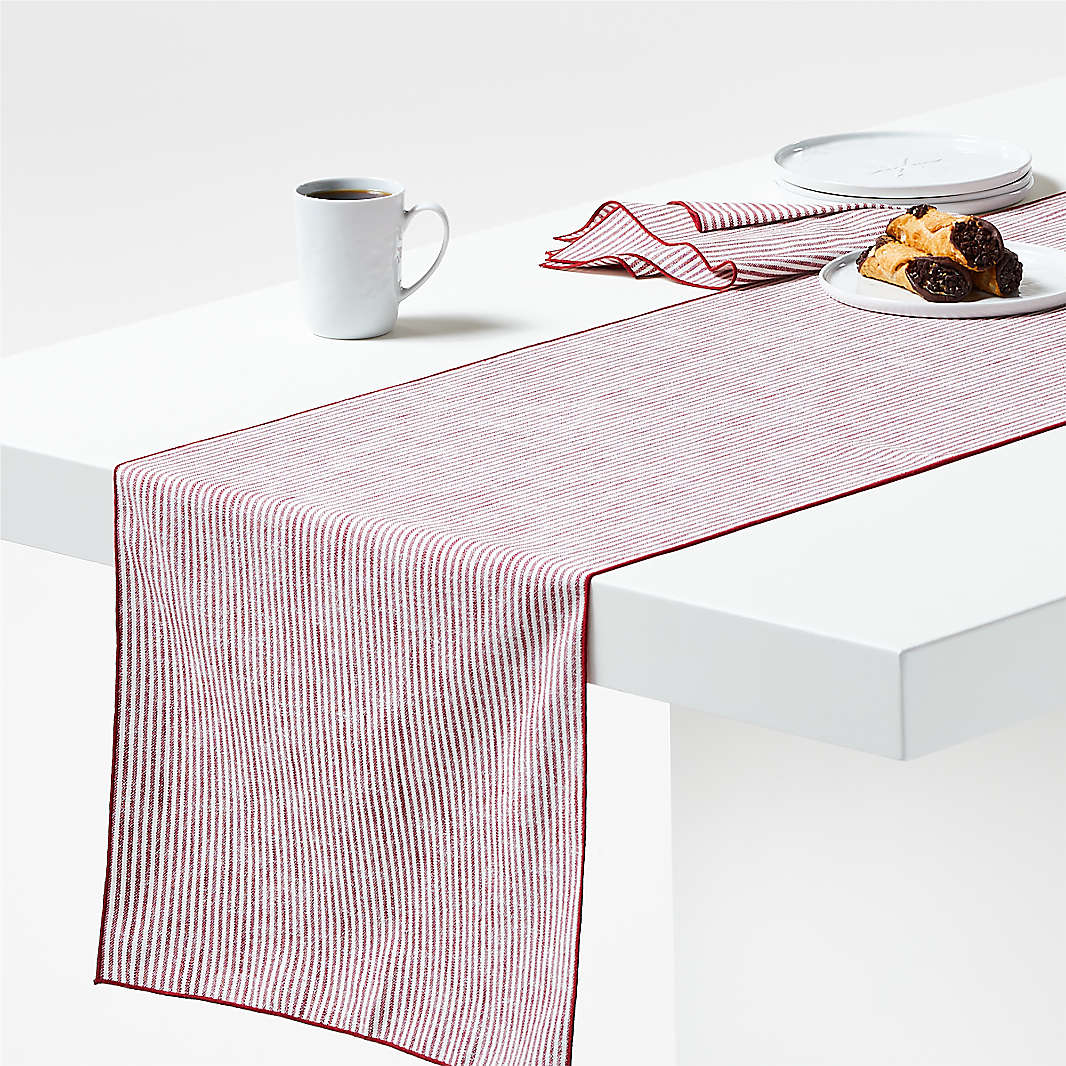 Table Runners: Modern & Linen Dining Table Runners | Crate & Barrel Canada