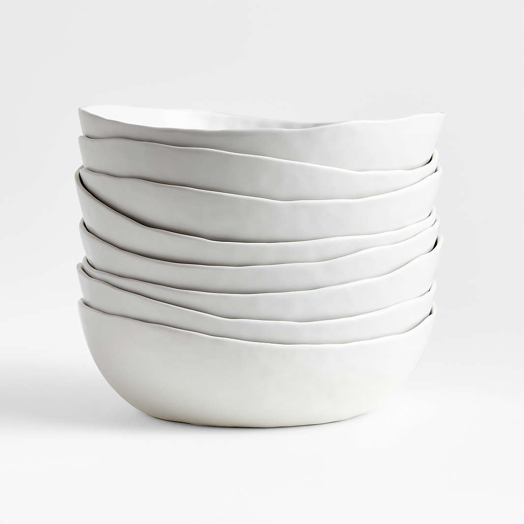 White Porcelain Dinnerware | Crate & Barrel