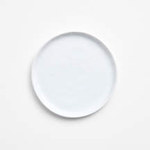 Mercer White Round Porcelain Appetizer Plate + Reviews | Crate & Barrel