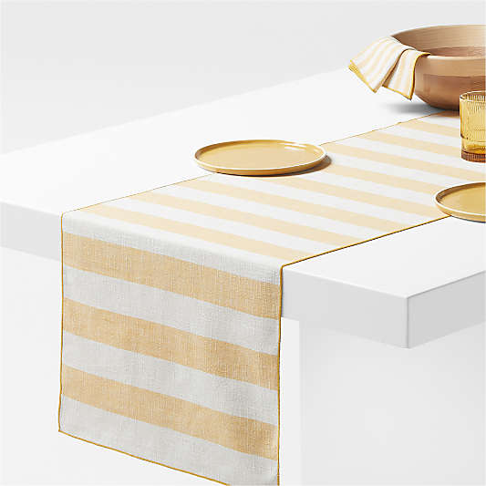 Striped Table Runners | Crate & Barrel Canada