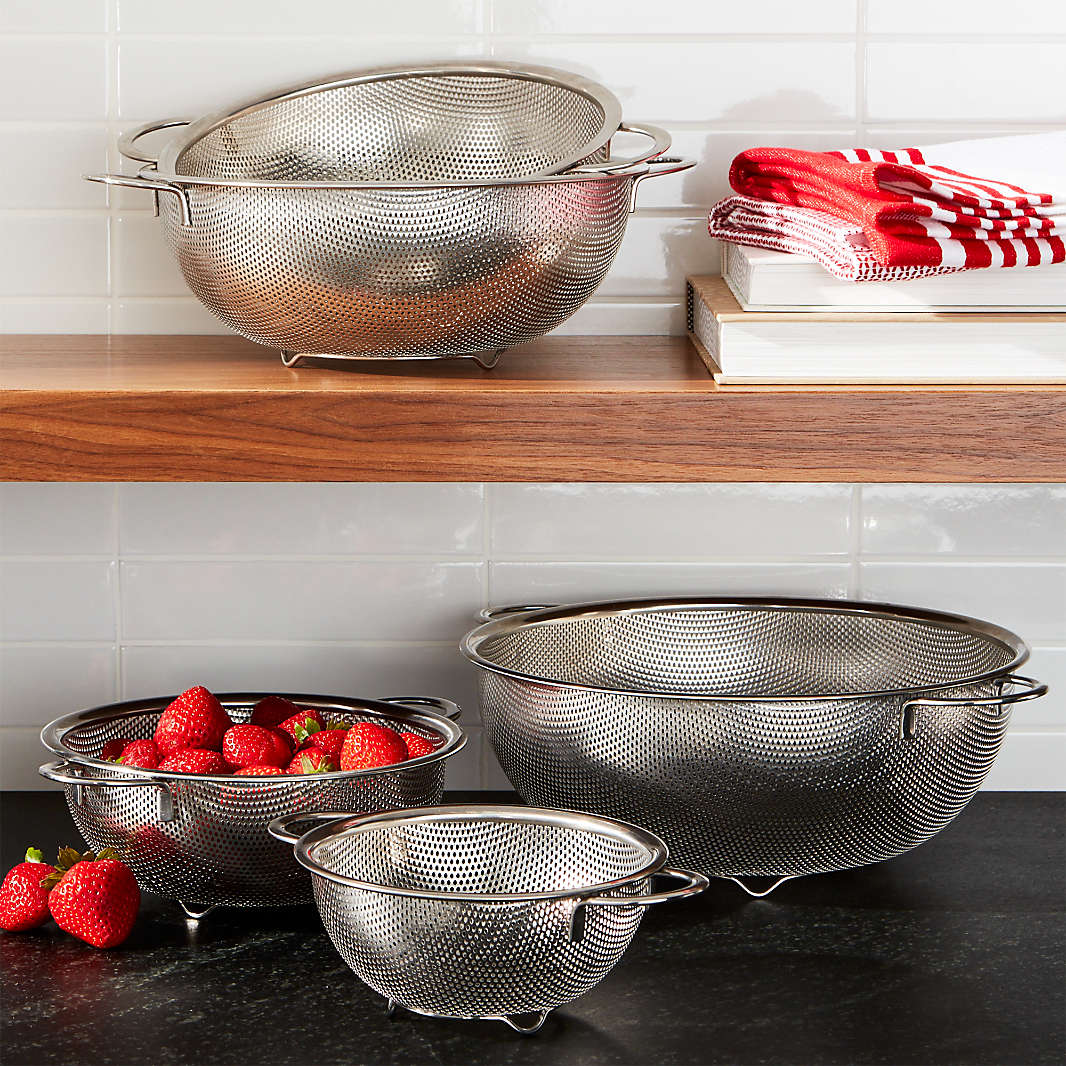 Colanders: Stainless Steel & Mesh Colanders | Crate & Barrel