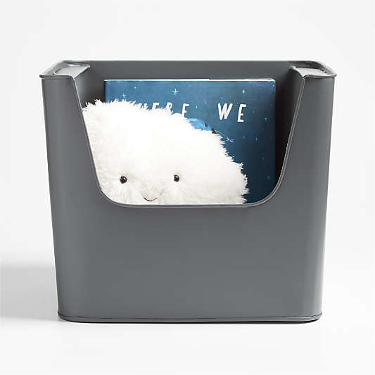 Grey Toy Storage | Crate & Kids