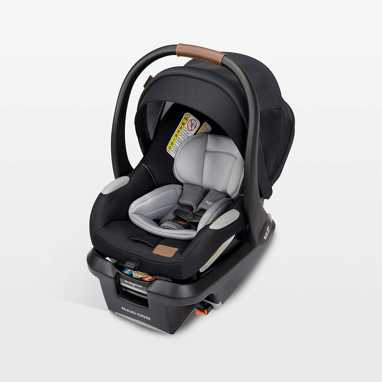 Maxi-Cosi Mico Luxe+ Infant Essential Black Car Seat + Reviews | Crate ...