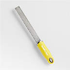 Microplane Yellow Rasp Grater/Zester + Reviews | Crate & Barrel